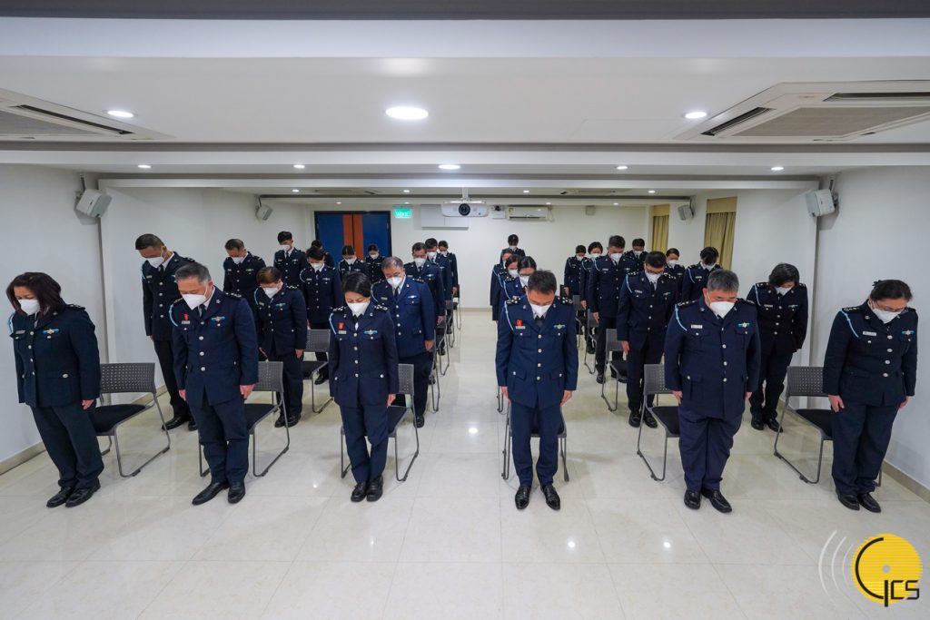Officers of the Macao Customs Service of the People's Republic of China ...