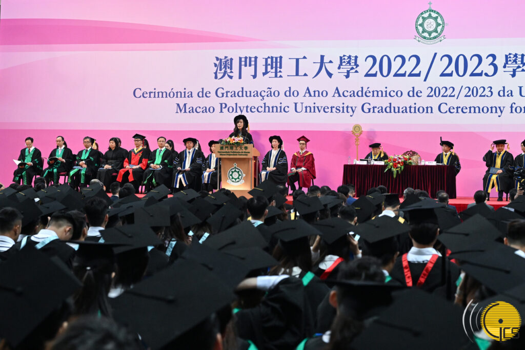 The Secretary for Social Affairs and Culture, Ms Ao Ieong U, attends ...