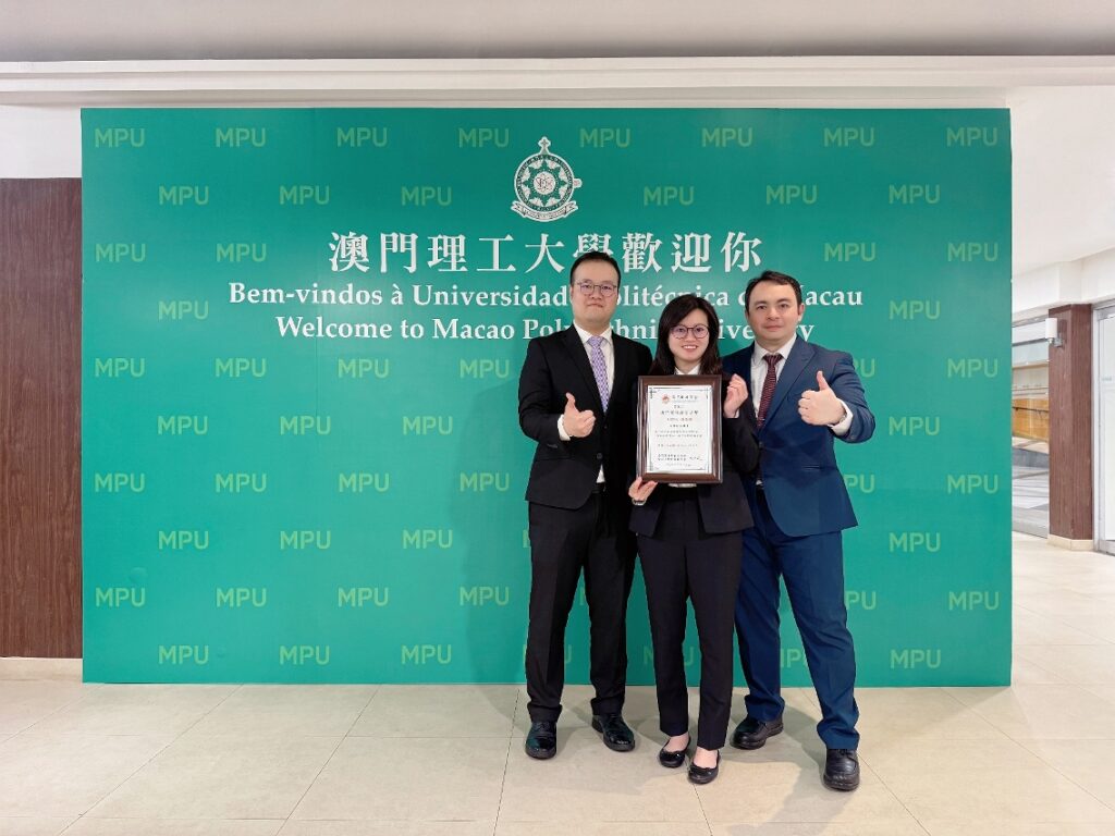 Students from the Bachelor's Degree Programme in Gaming and Recreation Management at Macao ...