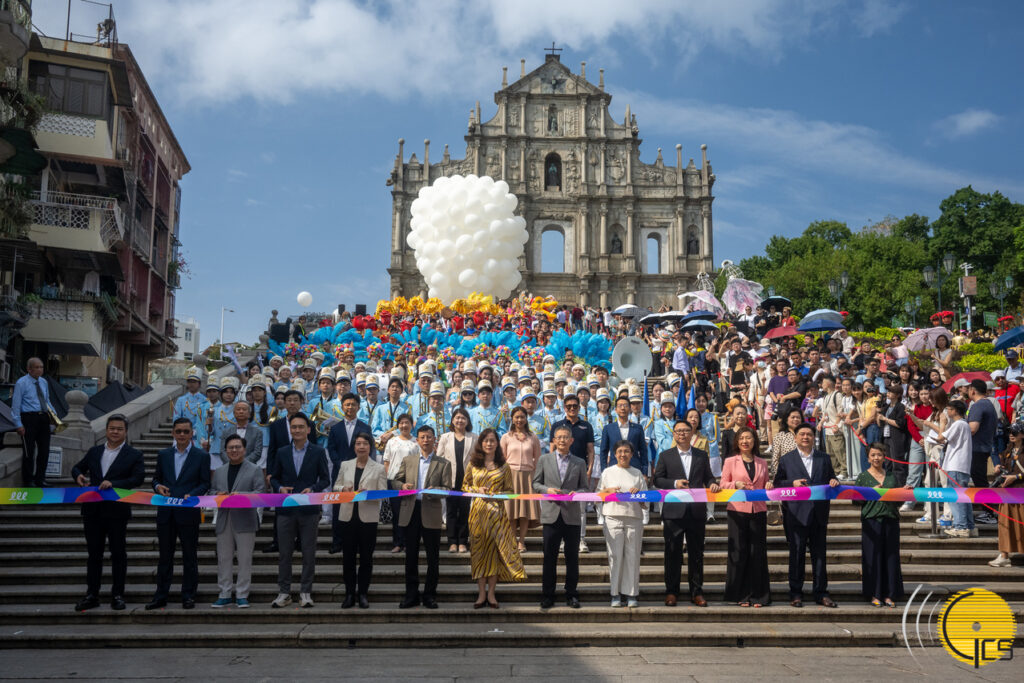 The Secretary for Social Affairs and Culture, Ms Ao Ieong U, attends the opening ceremony of the ...