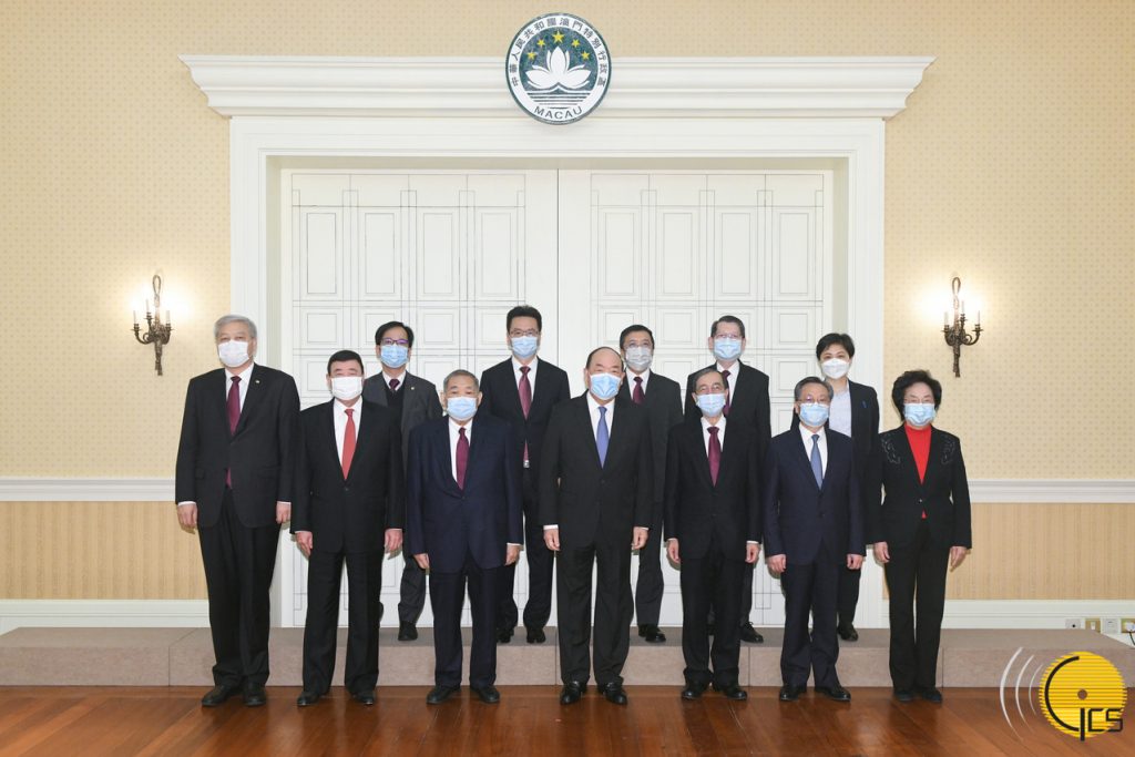 Encontro entre o Chefe do Executivo e o presidente da Associação ...