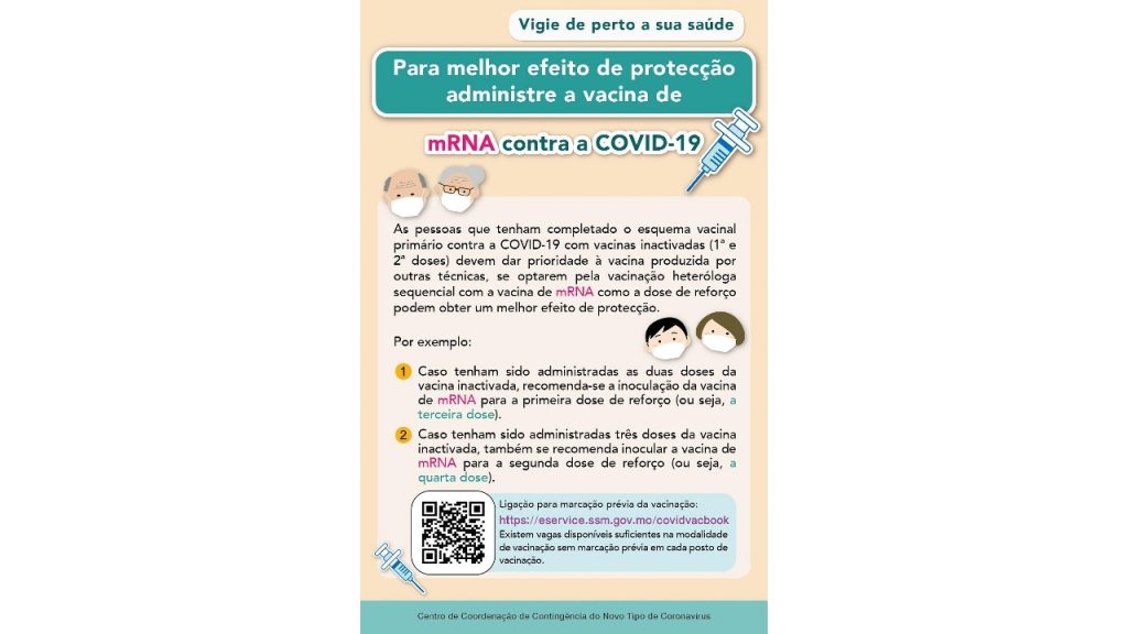 【Infografia】Para melhor efeito de protecção administre a vacina de mRNA ...